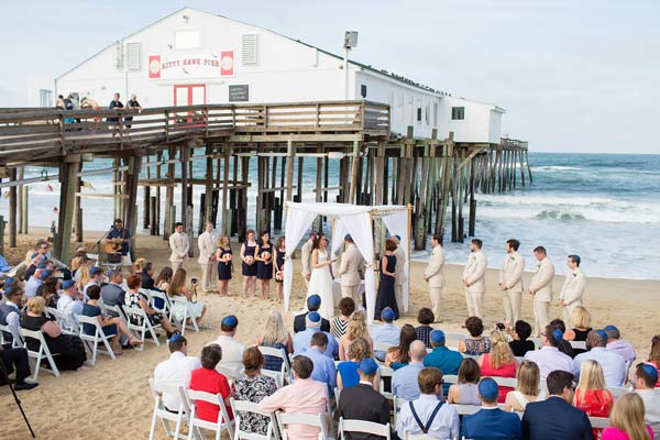 Kitty Hawk pier House | Wedding Guide to the Outer Banks